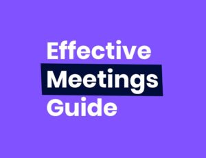 A Guide to Effective Meetings - Dr JL Knight Corporate Leadership Learning